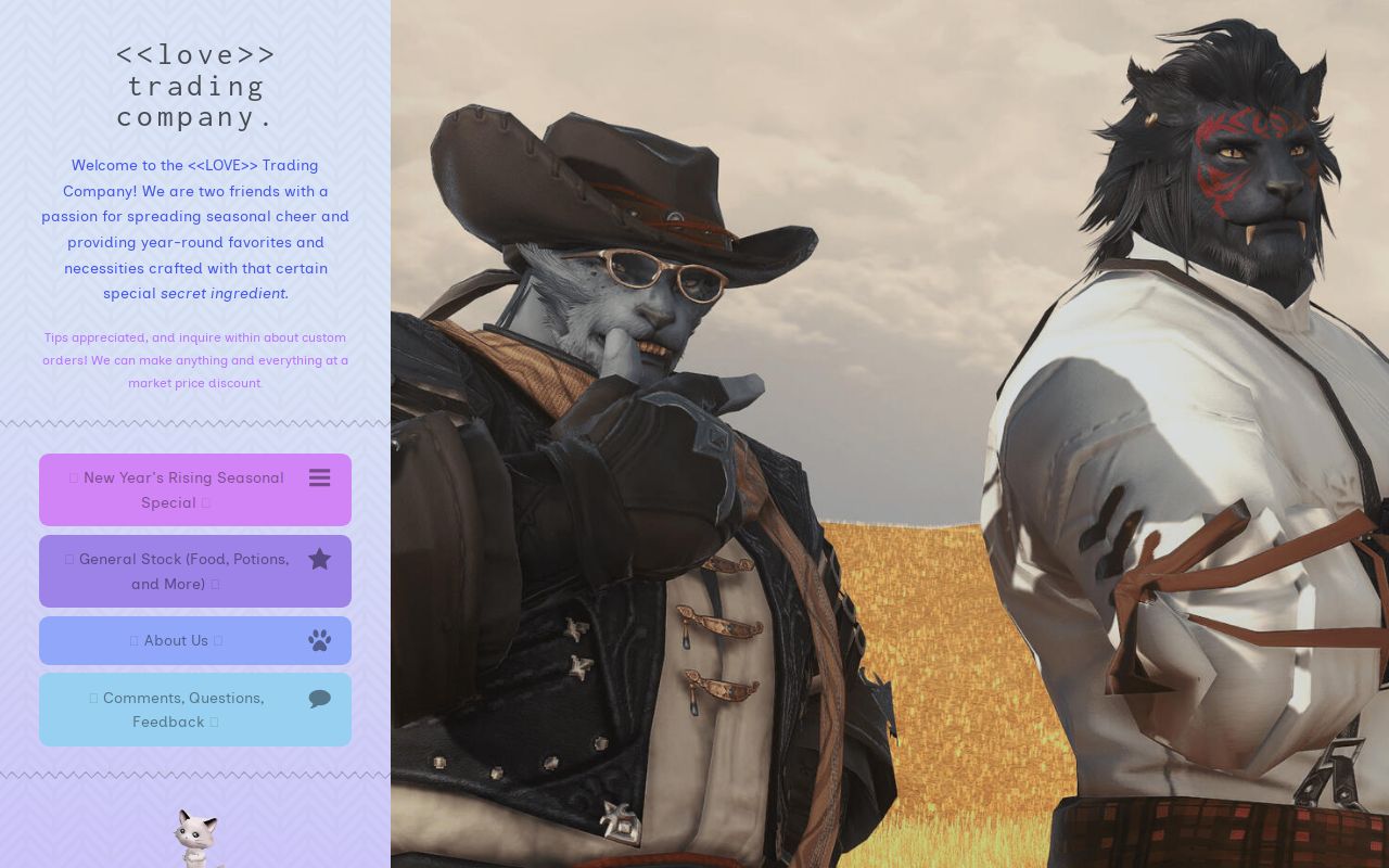 LOVE Trading Company ⋆˙